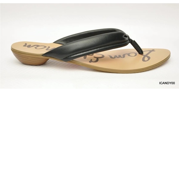 Sam Edelman | Shoes | Sam Edelman Janet Low Heel Thong Slide Flipflop ...